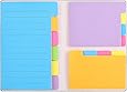 Amazon.com : Sticky Notes Set with Bookmark Index - 140 Pages Divider ...