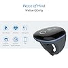 Wellue O2ring Pulse Oximeter - Rechargeable Bluetooth Oxygen Saturation ...