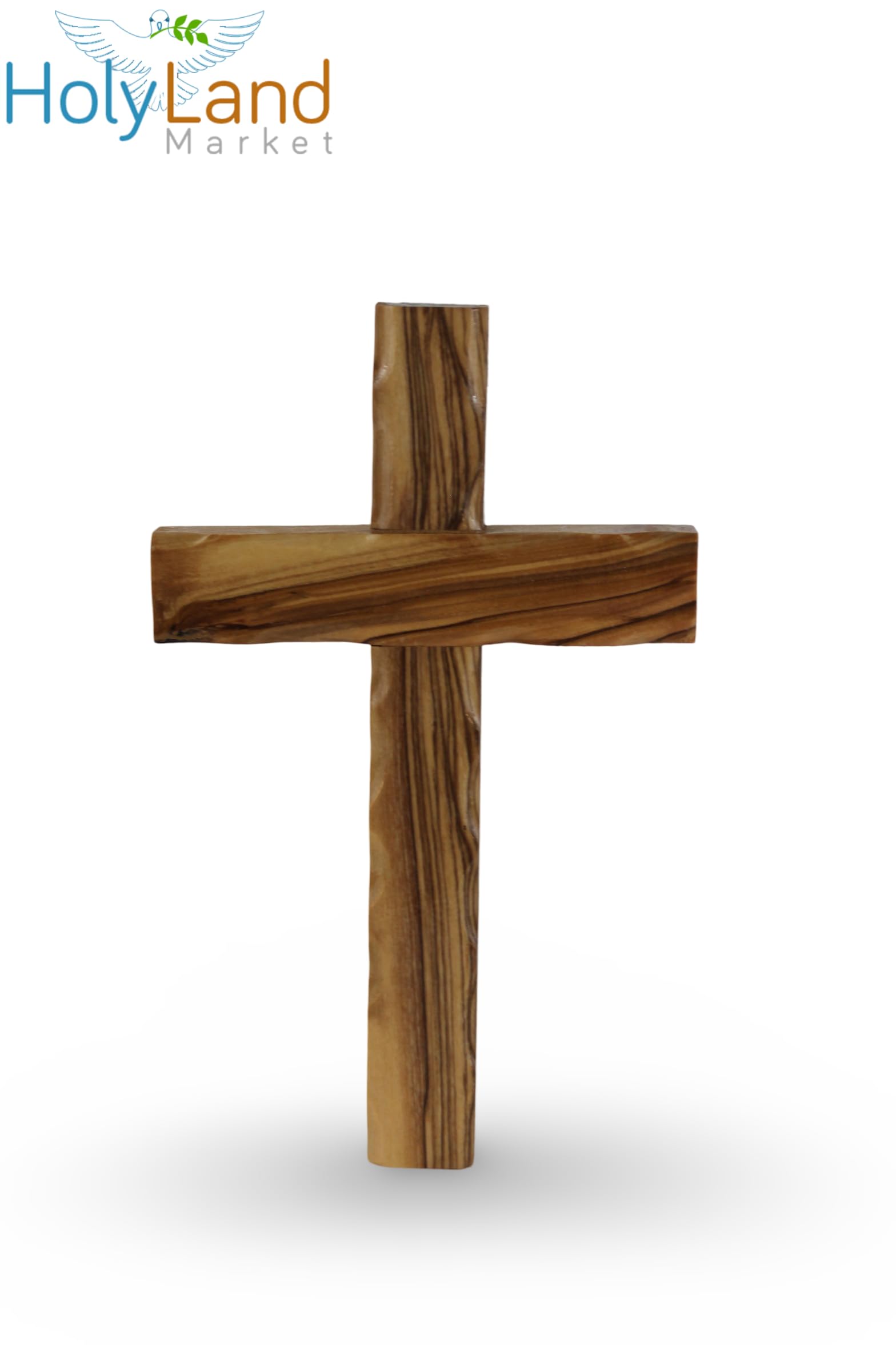 Mua Holy Land Market Olive Wood Wall Cross - Hand Carved Wooden ...