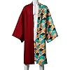 WeizhaonanCos Mens Cosplay Costume Robe Kimono Cape Anime Haori ...