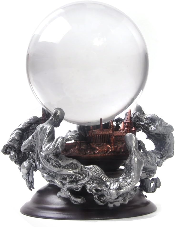 The Noble Collection Harry Potter Dementors Crystal Ball – 5in (12.5cm ...