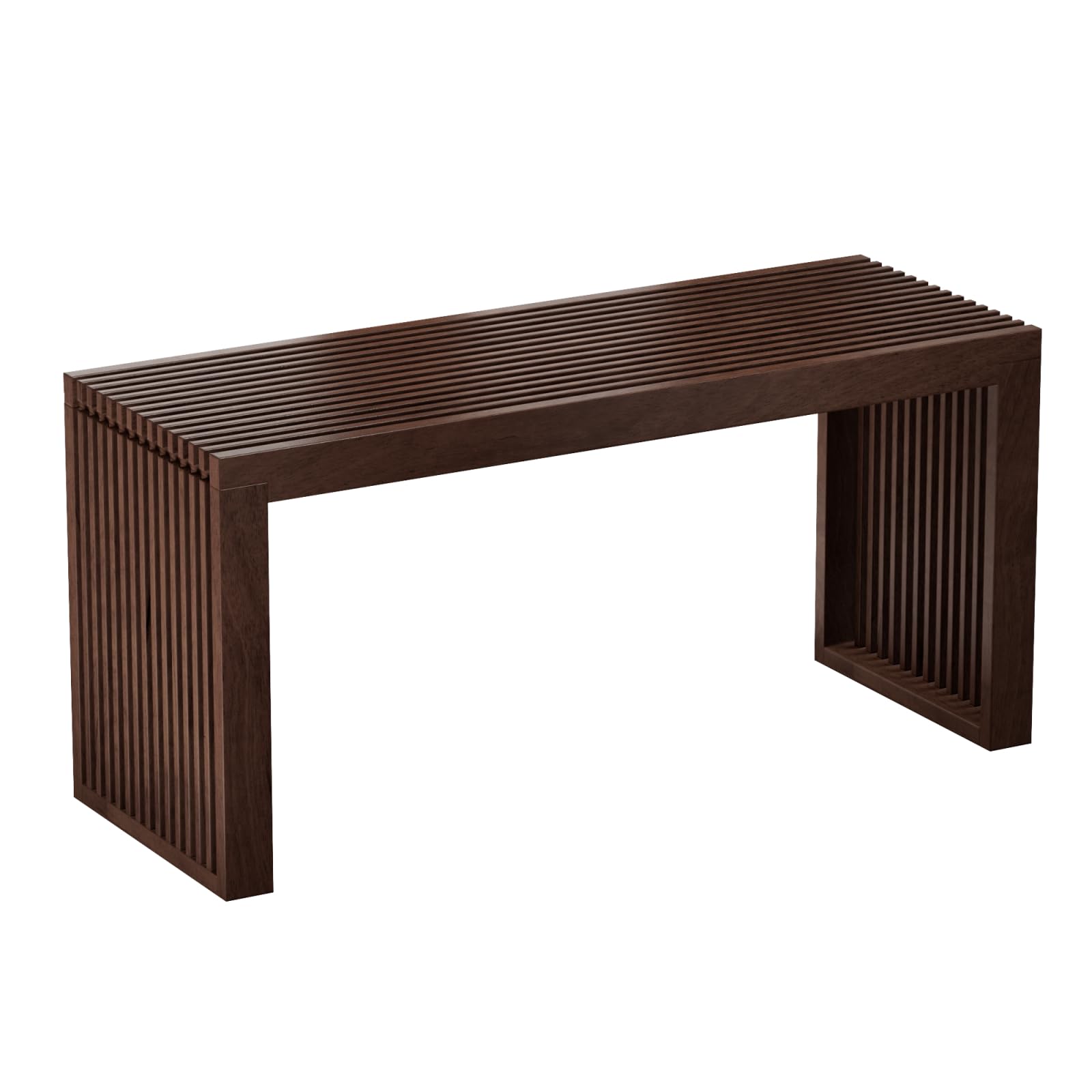 APRTAT Bamboo Dining Bench Indoor Long Bench Entryway Shoe Rack Bench ...
