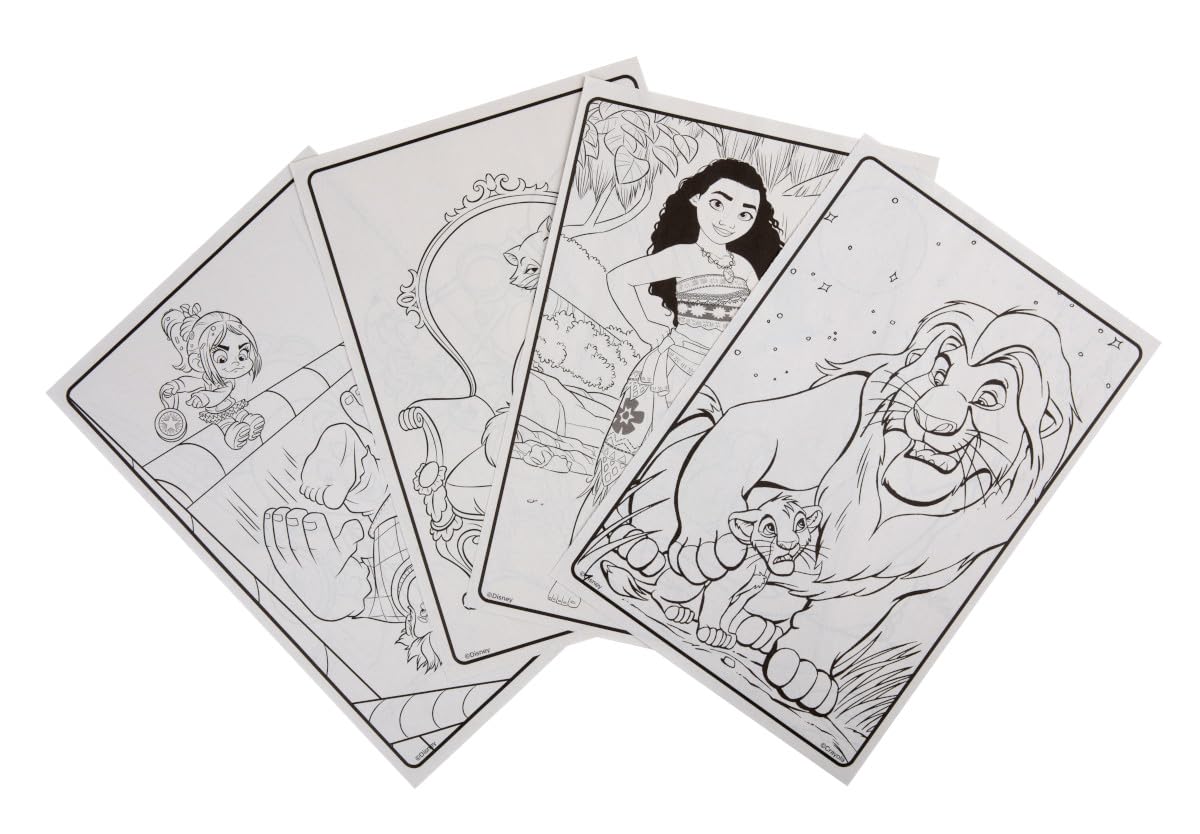 Mua Crayola 288pg Disney Animation Coloring Book with Sticker Sheets ...