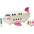 Pocket Fabulous Flying Jet with 3-in Polly Doll and Extra Dress, Hanger ...