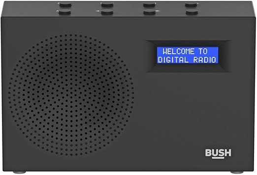 Bush DAB/FM Radio - Black: Amazon.co.uk: Electronics