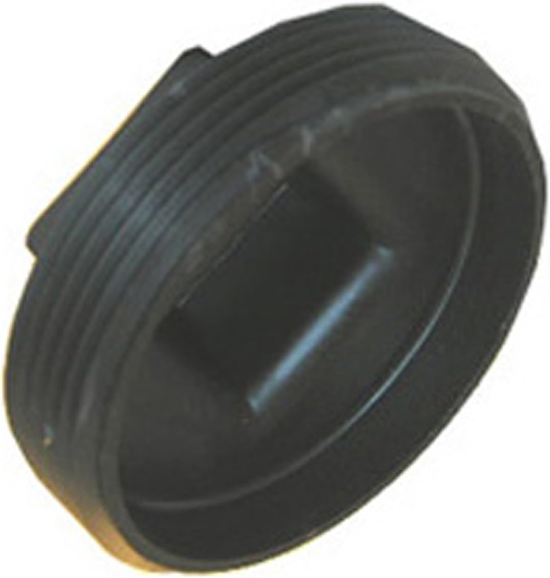 LASCO 25-3055 Raised Square Head ABS Plastic Cleanout Plug with 2 1/2 ...
