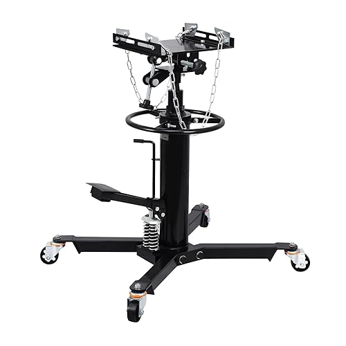 Iglobalbuy Transmission Jack Lift 2200lbs, 2 Stage Adjustable ...