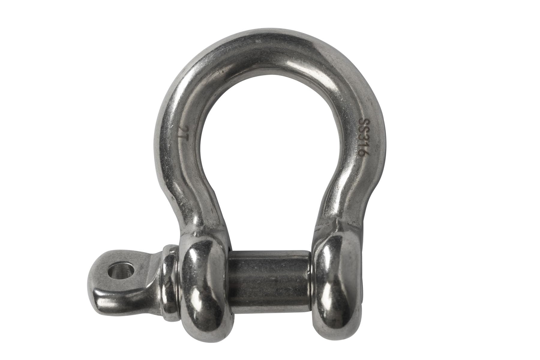 Mua 316 Stainless Steel Marine Bow Shackle ALFA Wheels D-Ring Screw Pin ...