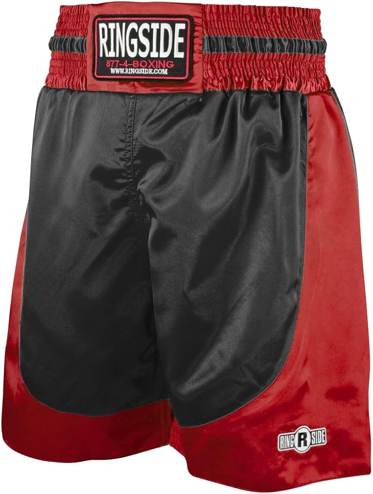 Amazon.com : Ringside Youth Pro-Style Boxing Trunks Black, Small : Clothing