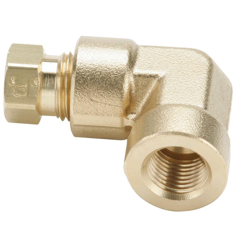 Compression Plug Brass Parker 59HD-4-pk10 Flareless Tube Fitting Hi ...