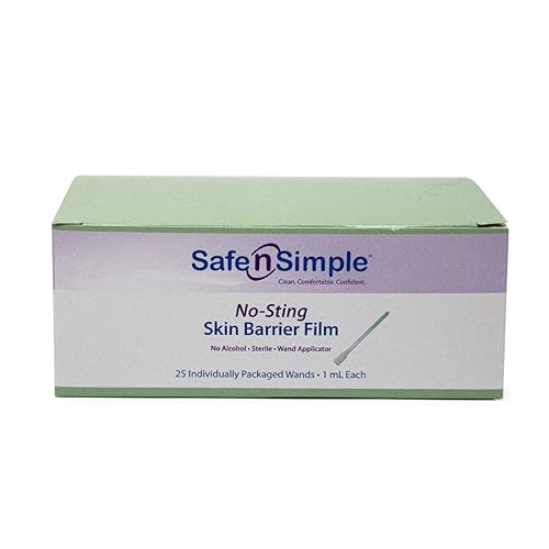 Safe n' Simple Skin Barrier Wand - 25 Individually Packed Wands - Sting ...