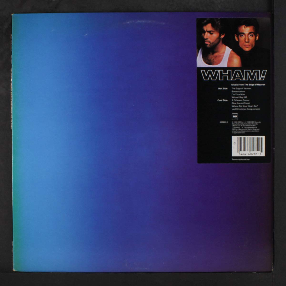 Wham! - Music From The Edge Of Heaven - Amazon.com Music