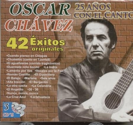 OSCAR CHAVEZ - OSCAR CHAVEZ 25 AÑOS EN EL CANTO (3CDS EN VIVO) - Amazon ...