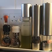 Amazon.com: Misto Tritan Oval Oil Sprayer Bottle (White): Olive Oil ...