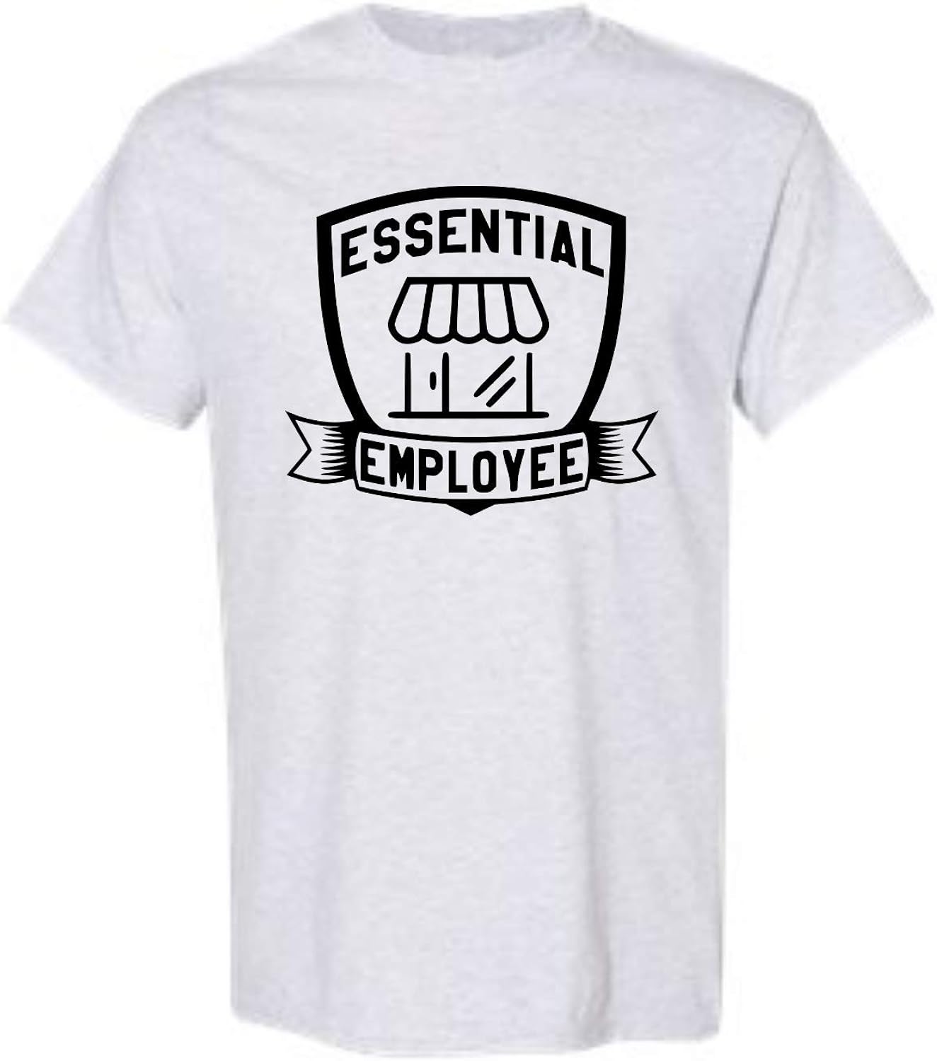 Amazon.com: Essential Employee T Shirt Grocery Worker, I Am Essential T ...