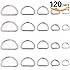 Amazon.com: eBoot 100 Pack Metal D Ring, 1/2 Inch