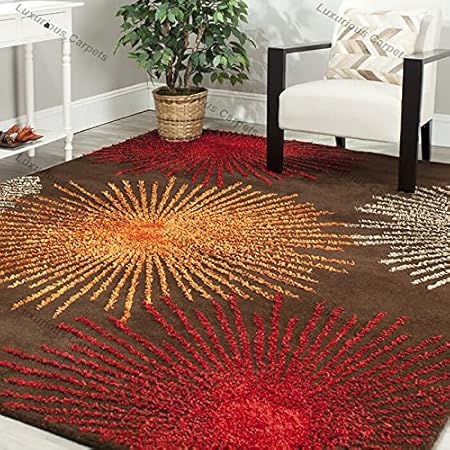 Buy Luxurious Carpets Soho Collection Handmade Starburst Geometric ...