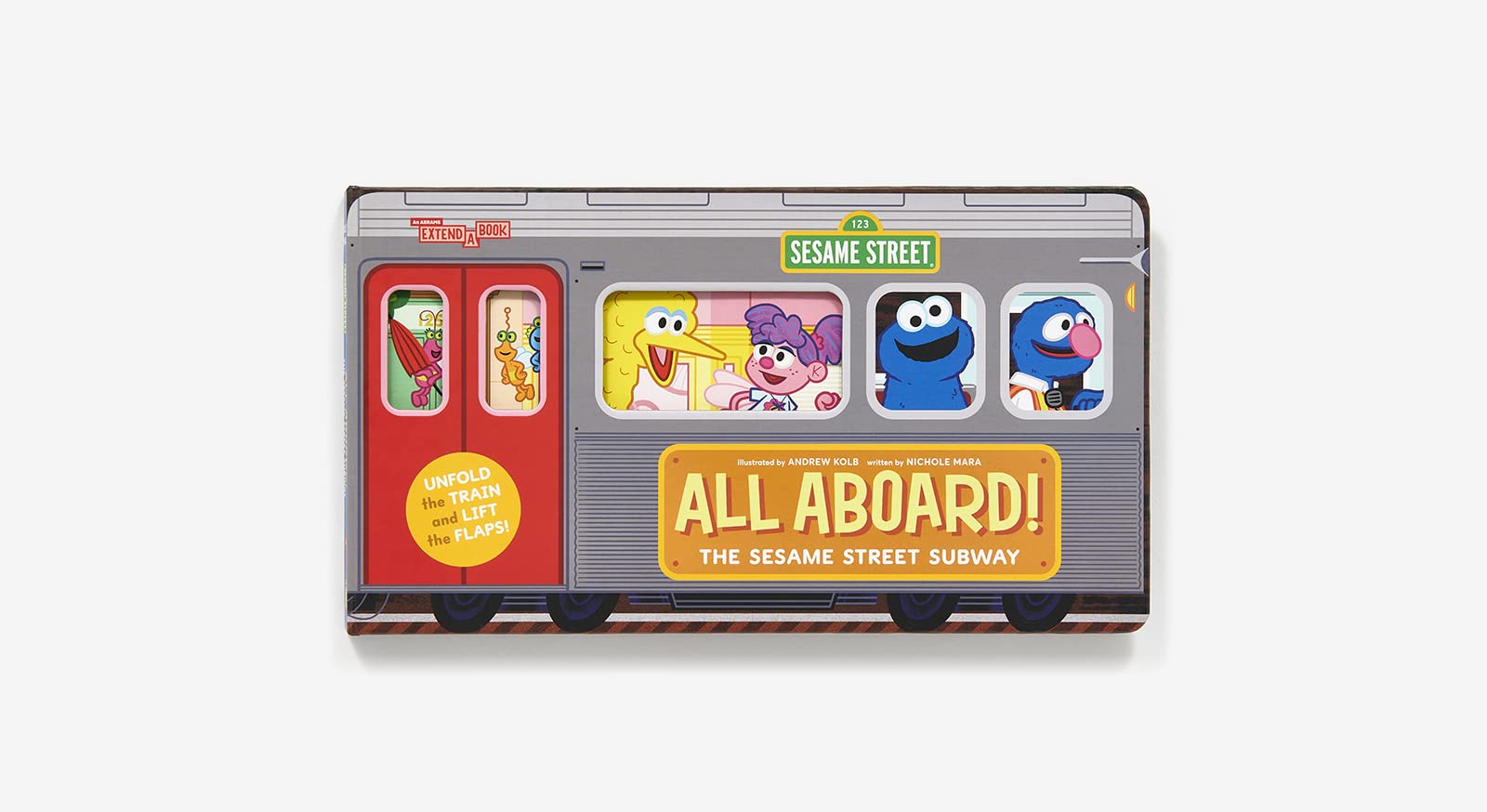 Mua All Aboard! The Sesame Street Subway (An Abrams Extend-a-Book) All ...