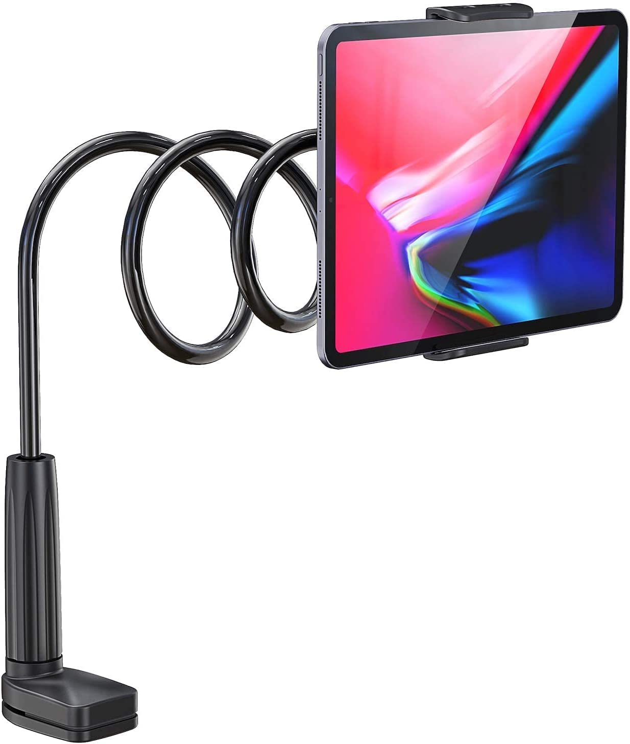 WixGear Tablet Holder for Bed - Gooseneck Tablet Holder Stand, Flexible ...