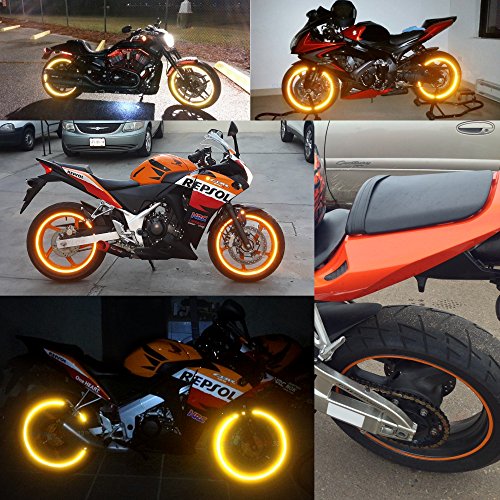 customTAYLOR33 (All Vehicles) Orange High Intensity Grade Reflective ...