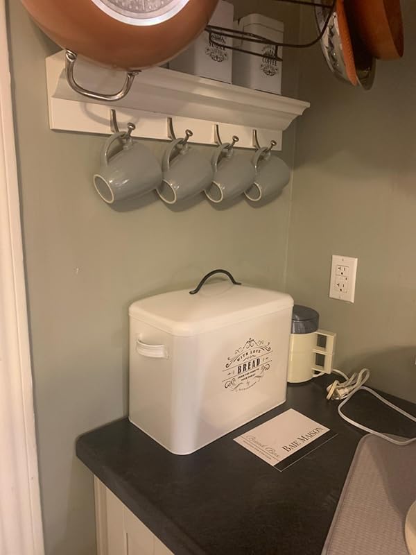 Provence Large Farmhouse Bread Box - Baie Maison