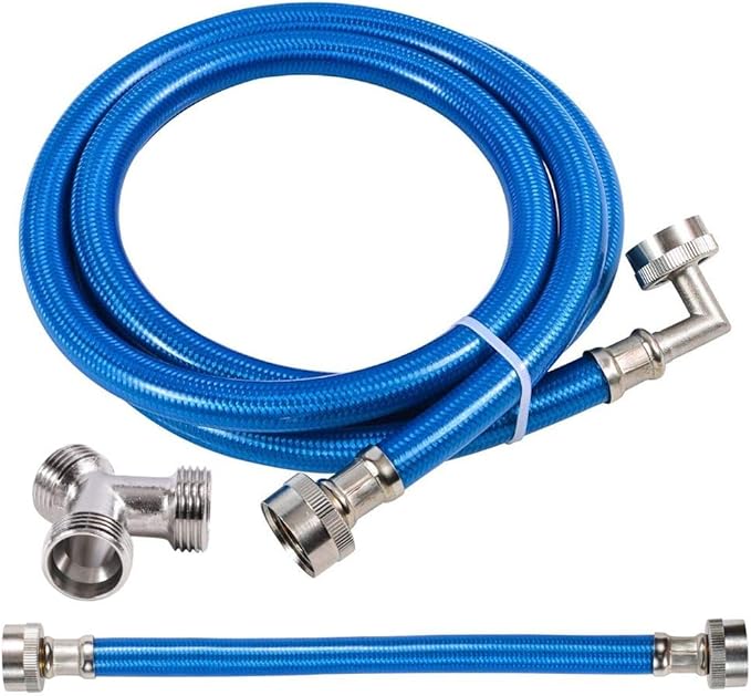 Amazon.com: Steam Dryer Hose Installation Kit - Stainless Steel Braided ...
