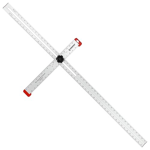 RONGPRO Adjustable T-Square Measuring Tools 48 Inch, Layout Tools ...