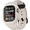 Amazon.com: elkson Made or Apple Watch Ultra 2 1 Band case 49mm Screen ...