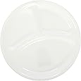 Amazon.com | Livingware 10.25" Divided Dish [Set of 6]: Divided Plates ...
