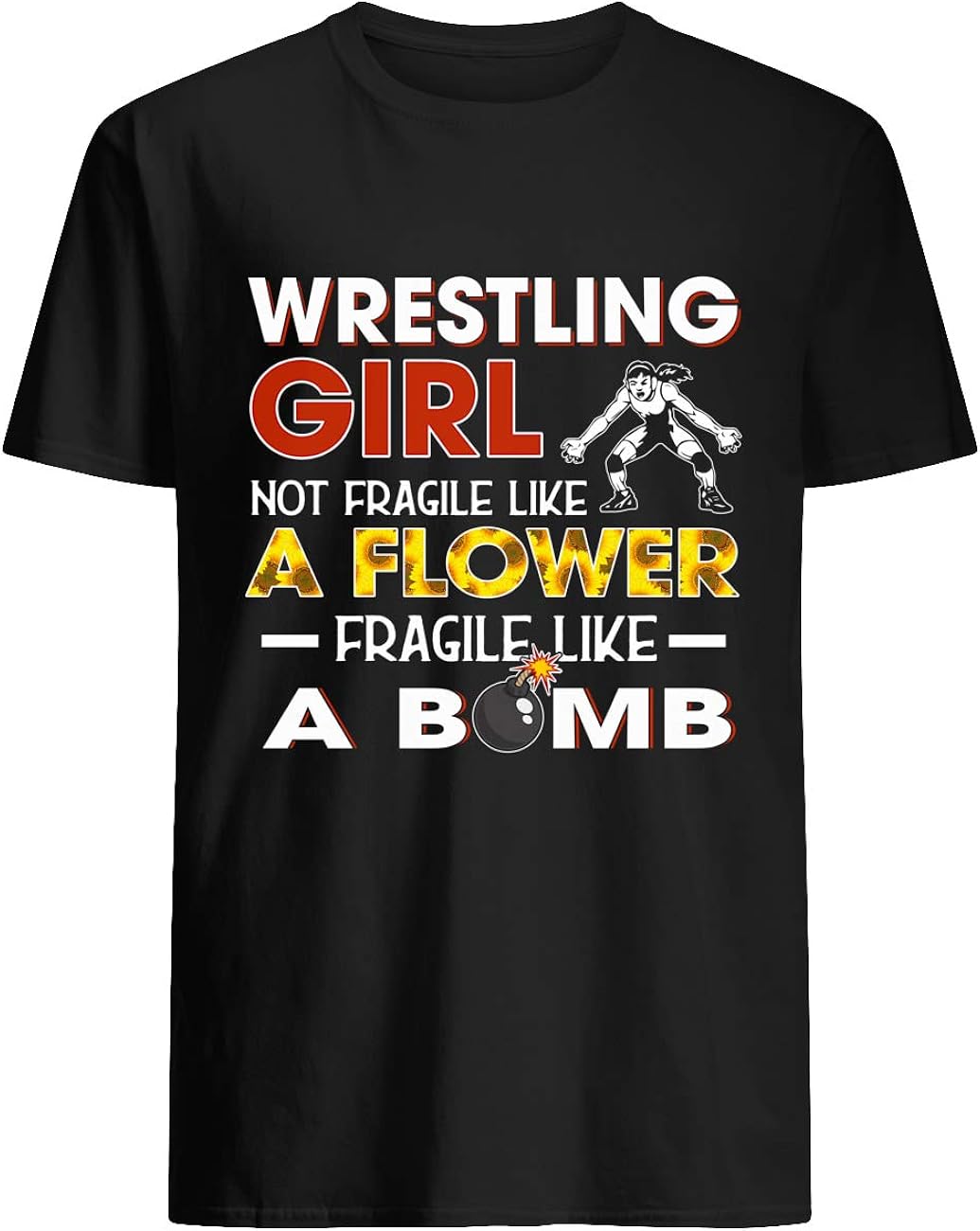 Wrestling Girl T Shirt Amazon it Abbigliamento wrestling-girl-t-shirt-amazon-it-abbigliamento