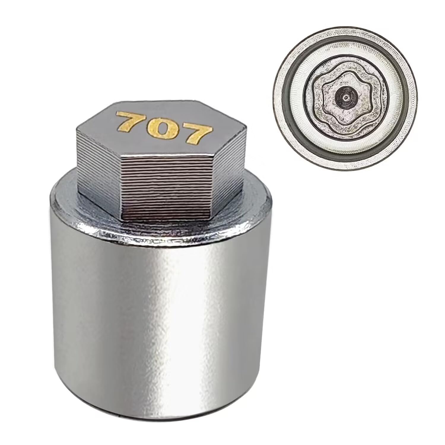 JEUCLEL JL 707 for 27mm Nuts, Jeep Wheel Lock Nut Removal Tool, Anti ...