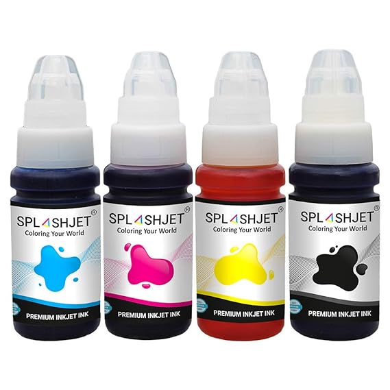 Splashjet Refill Ink for Canon Pixma G2010, G2000, G1010, G1000, G6070 ...