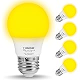 TCP 5W Equivalent LED Yellow Bug Light Bulbs, Non-Dimmable - - Amazon.com