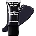 Amazon.com : CCbeauty Black Face Paint, Cream Face Painting Kit ...