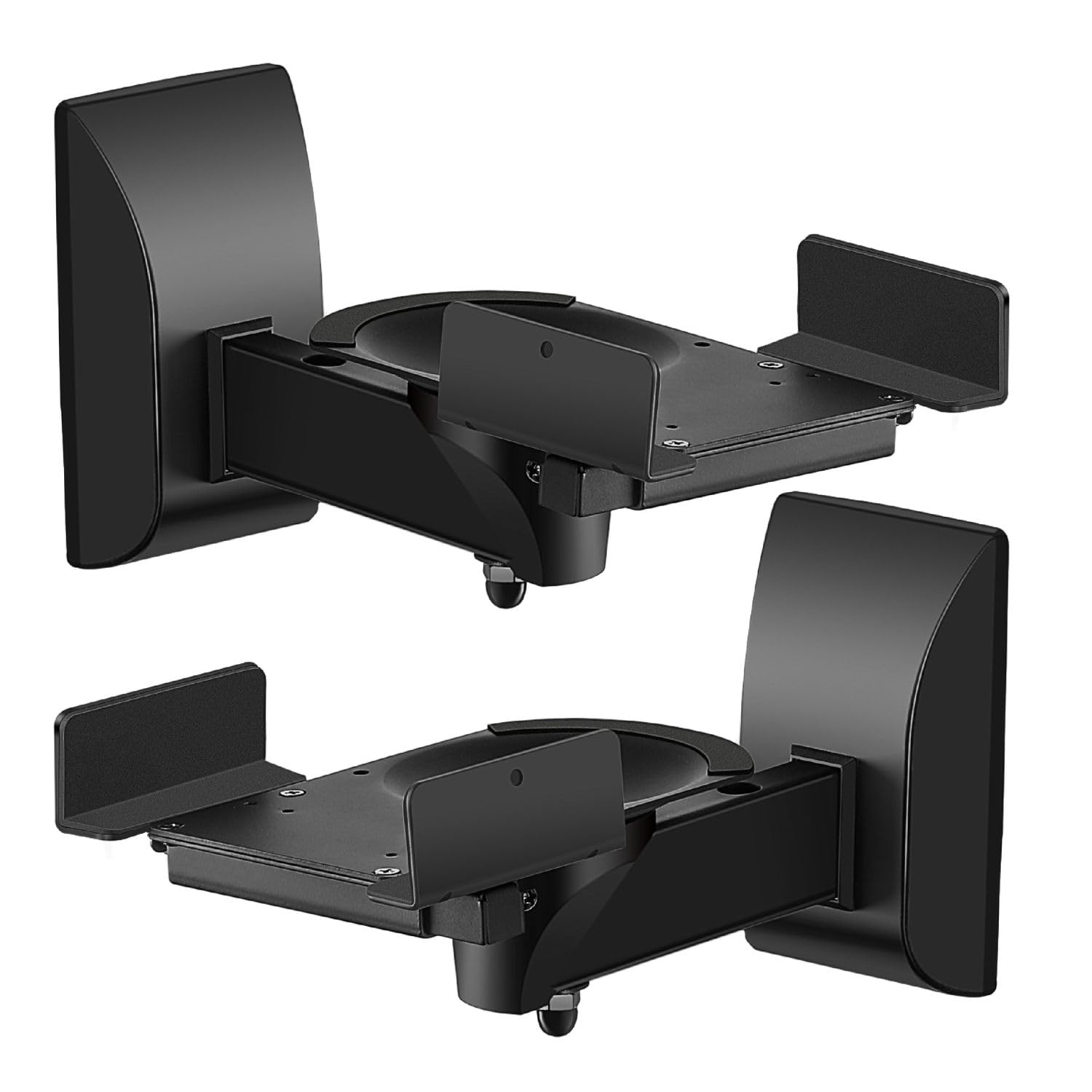 TNP Bookshelf Speaker Wall Mount Brackets with Dual Side Clamping ...