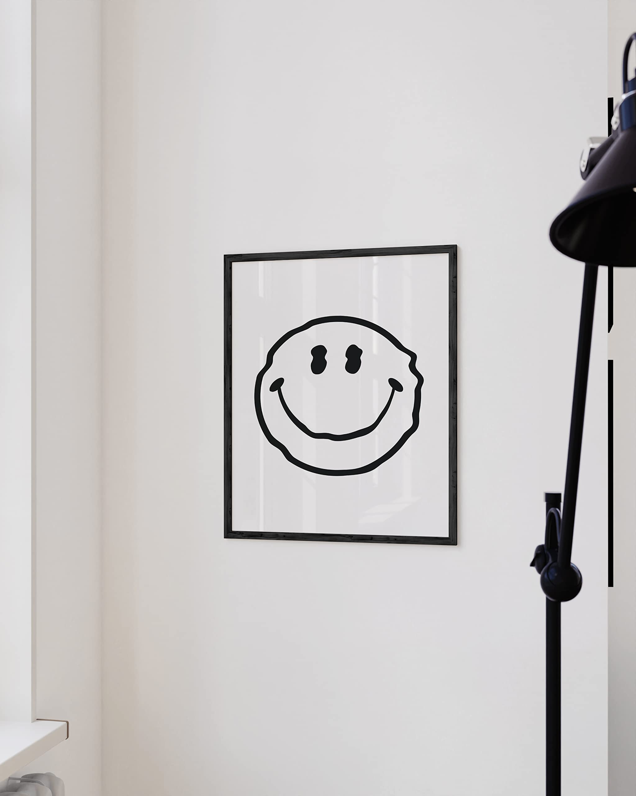 Mua HAUS AND HUES Smiley Face Posters White Wavy Smiley Cool Posters ...