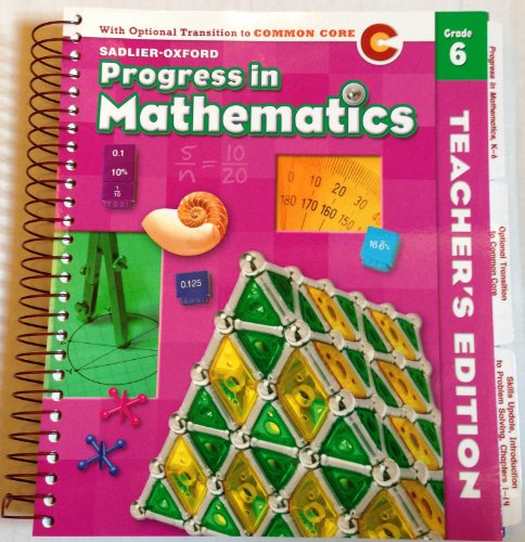 Librarika: Progress in Math Grade 6 Teacher's Edition - With Optional ...