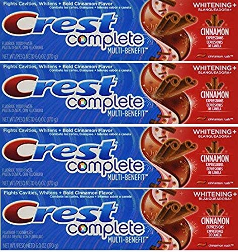 Crest Cinnamon Rush Toothpaste, 6 oz (Pack of 4) Nepal | Ubuy