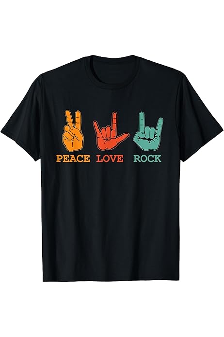 Love Peace Sign Rock