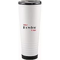 The LoudCup 20 oz Tumbler + Integrated Stadium Horn (Eagle White ...