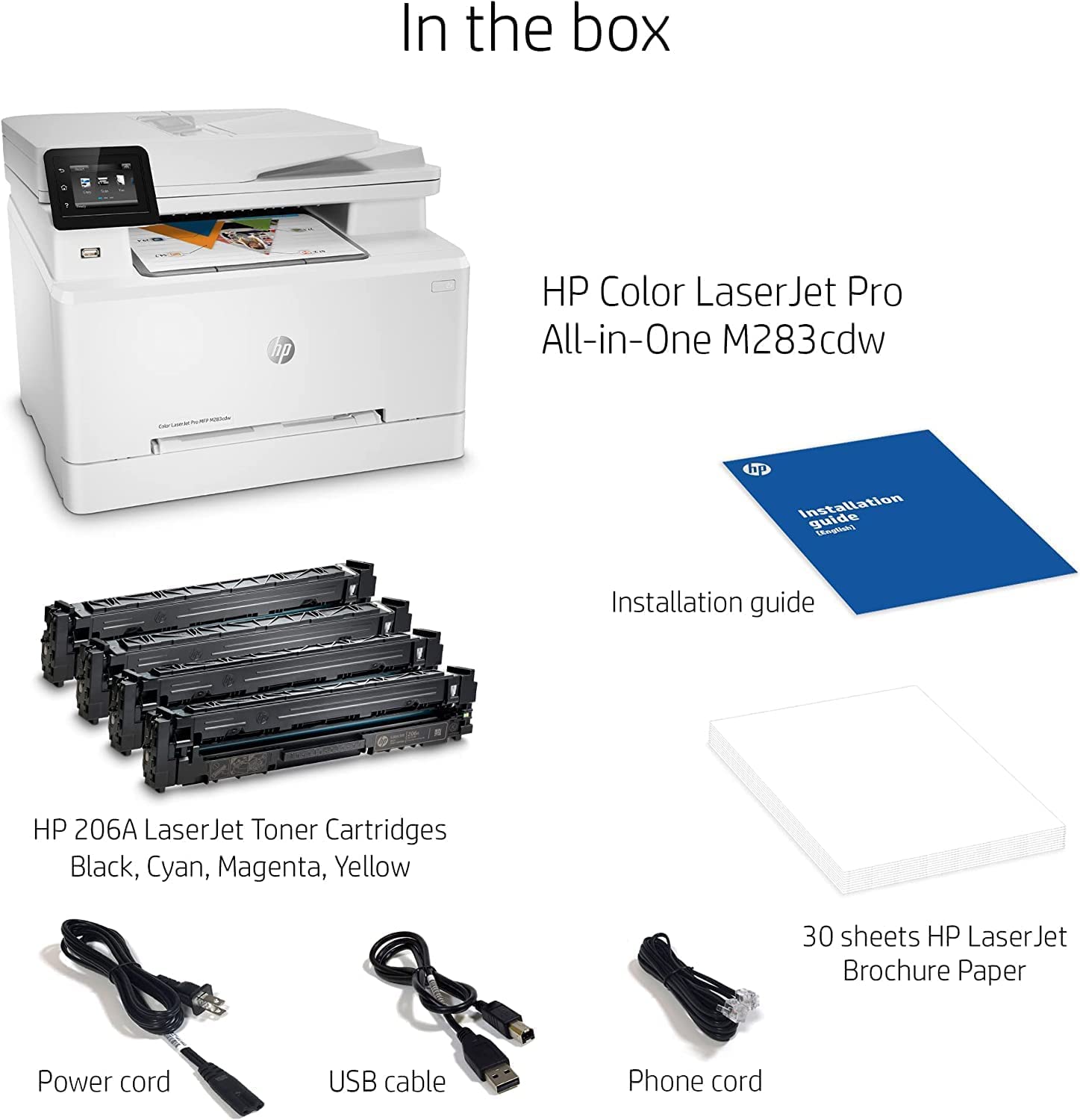 Mua HP Laserjet Pro MFP M283cdw Wireless Ethernet All-in-One Color ...