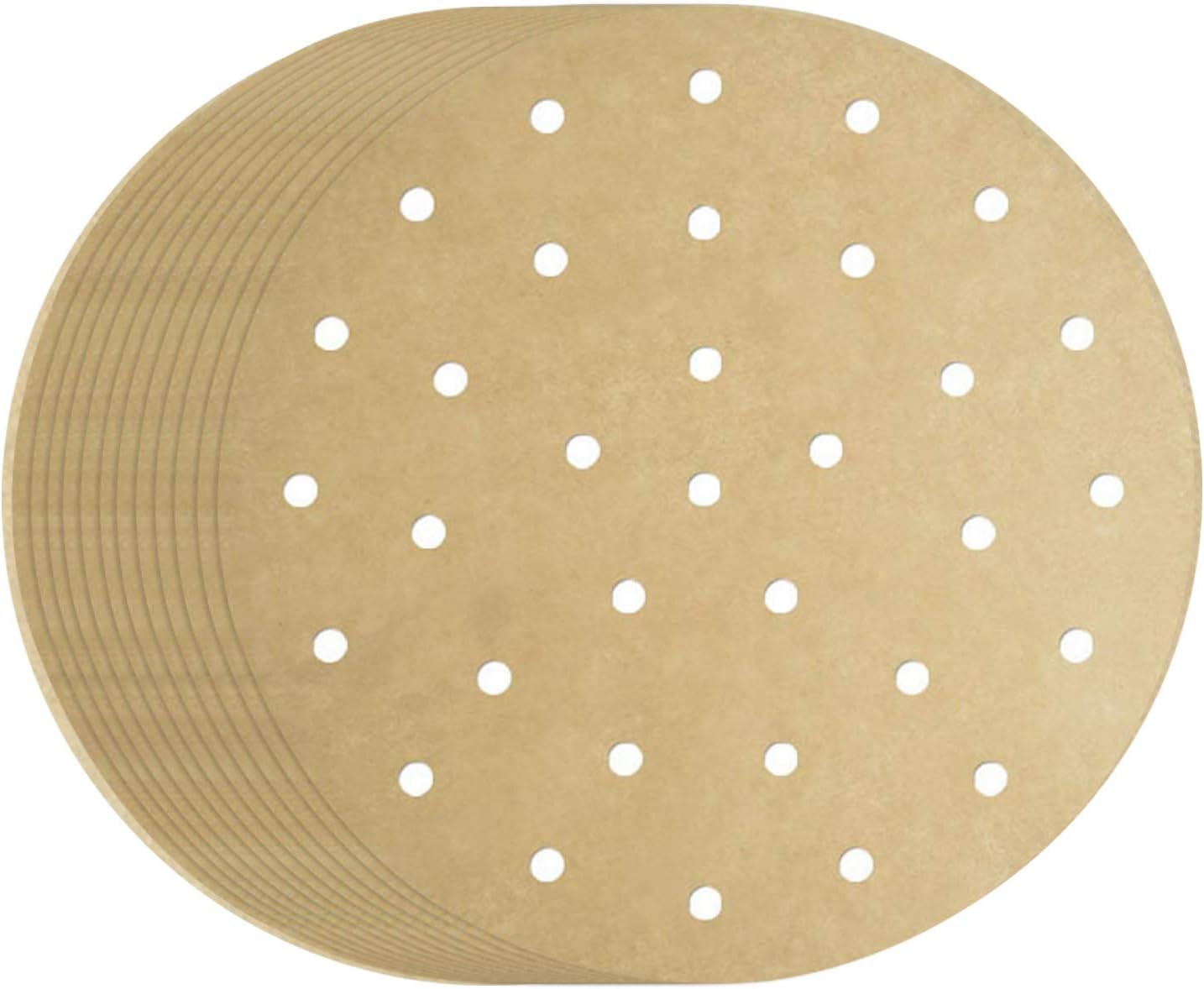8 Inch Air Fryer Parchment Paper Liners 200pcs Round Unbleached 8-inch-air-fryer-parchment-paper-liners-200pcs-round-unbleached
