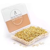 Amazon.com: BEADNOVA 4mm Silver Jump Rings for Jewelry Making Open Jump ...