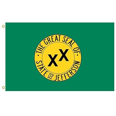 Jefferson State Flag - Outdoor Flying Banner (3x5ft) Philippines | Ubuy