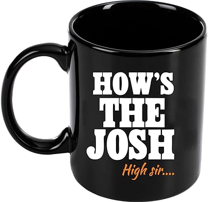 Buy Chitransh How's The Josh- High Sir Black Coffee Mug(330 ml) Online ...