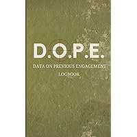 Amazon.com: D.O.P.E. Data on Previous Engagement Logbook: DOPE Book ...