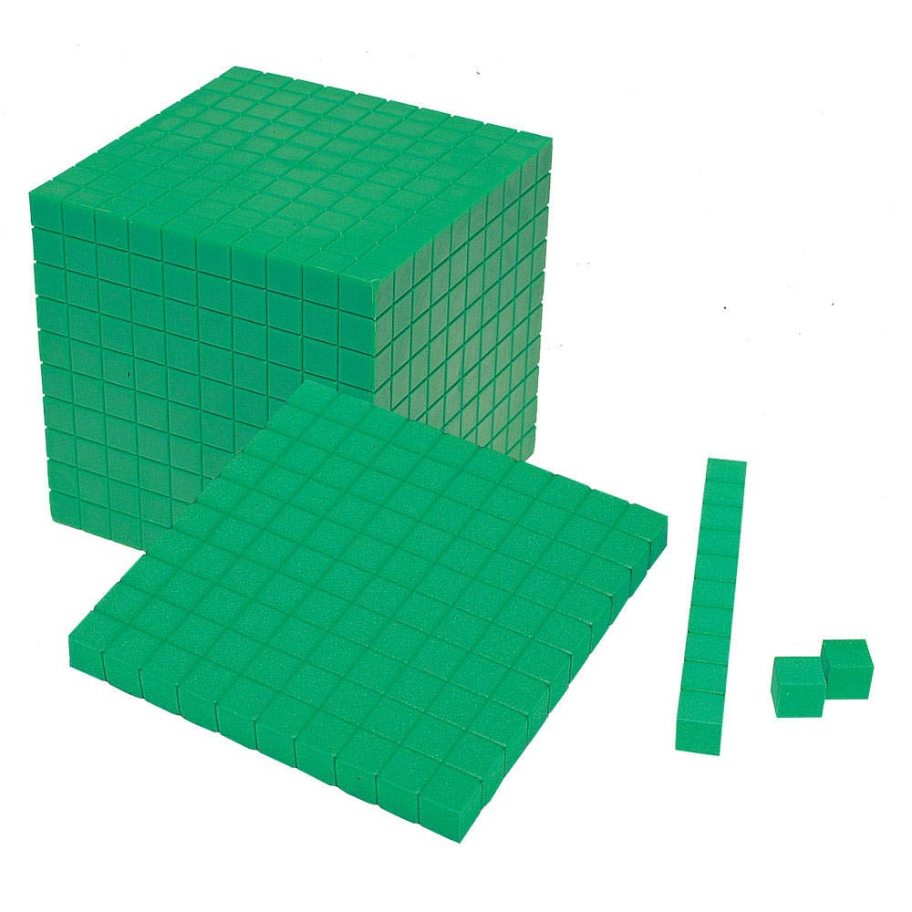 Early Learning Classroom Supplies ETA hand2mind Green Foam Base Ten ...