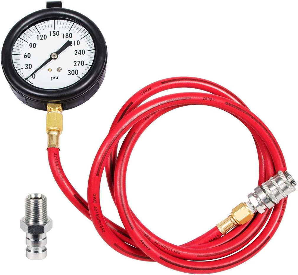 Amazon.com: Royalo TU-32-20 Compucheck Fuel System Pressure Test Gauge ...