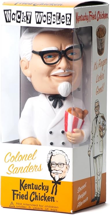 Amazon.com: Colonel Sanders KFC Bobblehead Wacky Wobbler: Everything Else