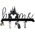 Amazon.com: Pentacle Castle Key Hook Rack - Magical Mickey Key Hanger ...